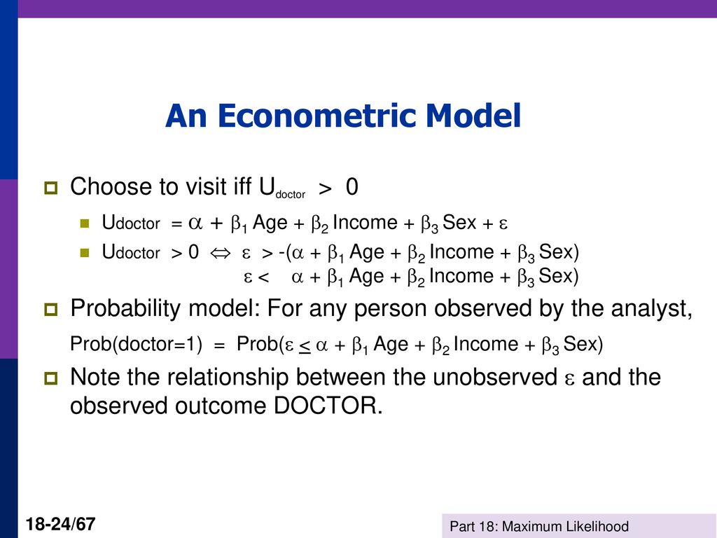 Econometrics I Professor William Greene Stern School Of Business Ppt